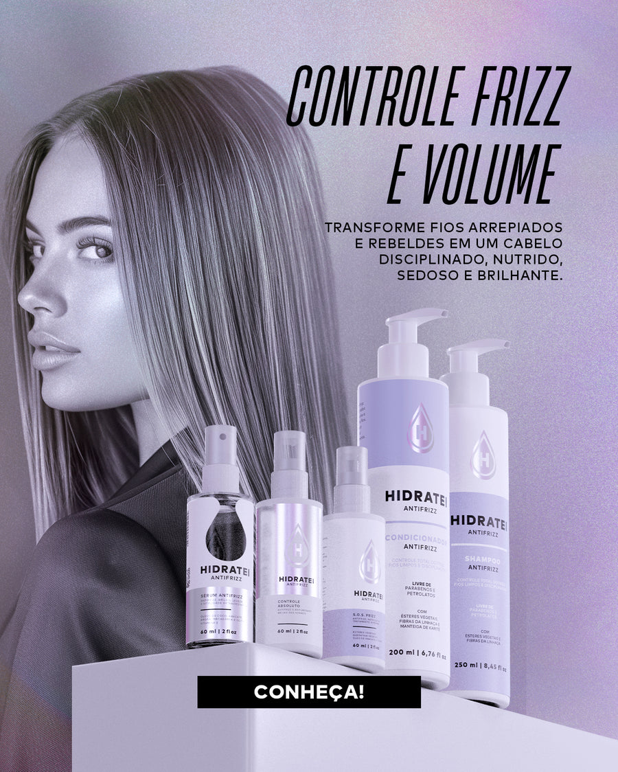 Hidratei | Cabelo bonito é cabelo hidratado!