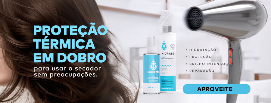 Hidratei | Cabelo bonito é cabelo hidratado!
